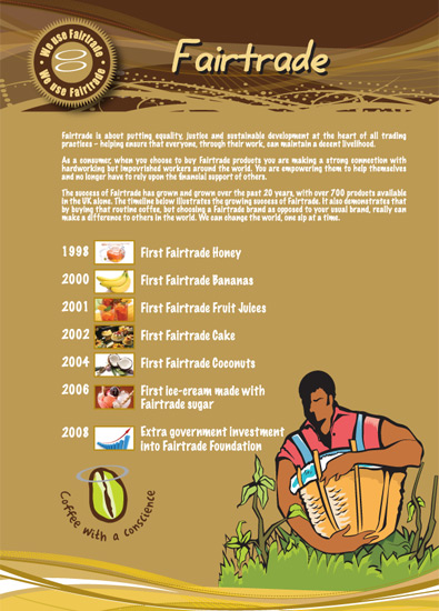 fairtrade Flyer design