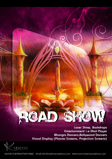 Road Show Poster Design